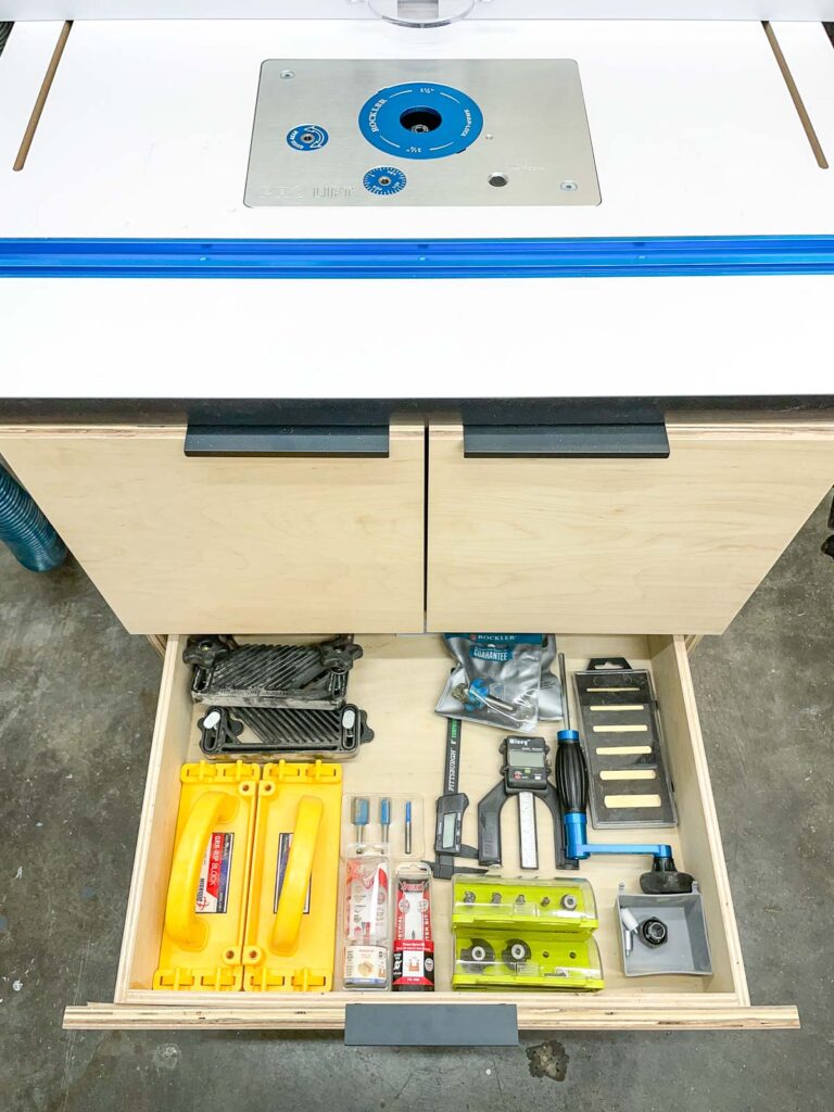 Router Table Cabinet Plans