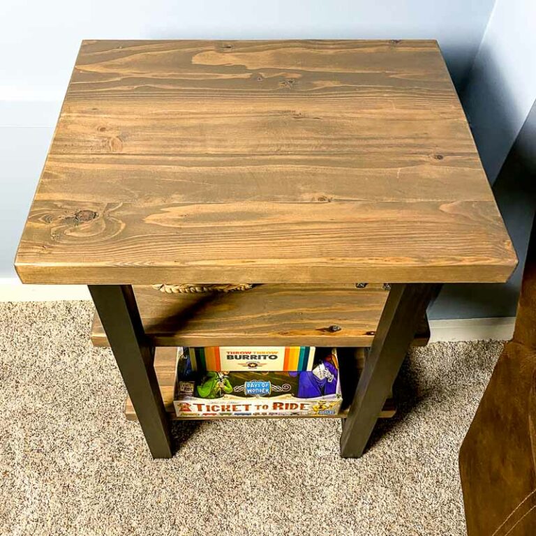 Rustic End Table Plans