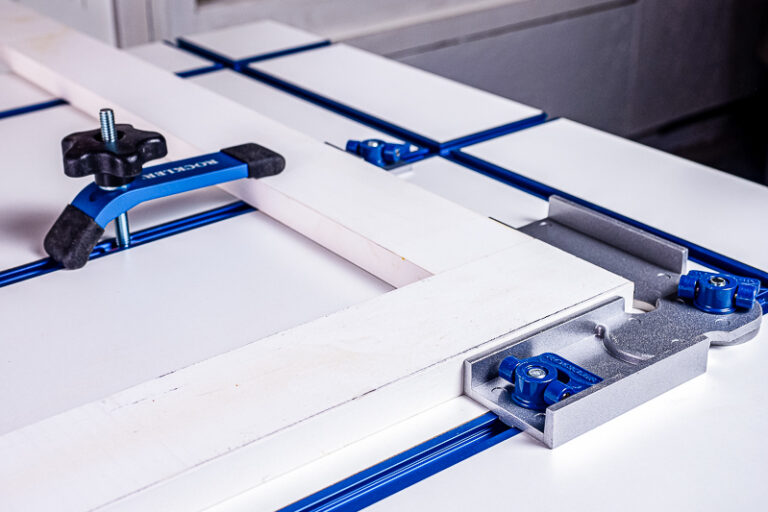 T Track Table with Storage Plans