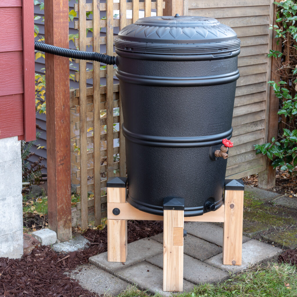 Rain Barrel Stand Plans