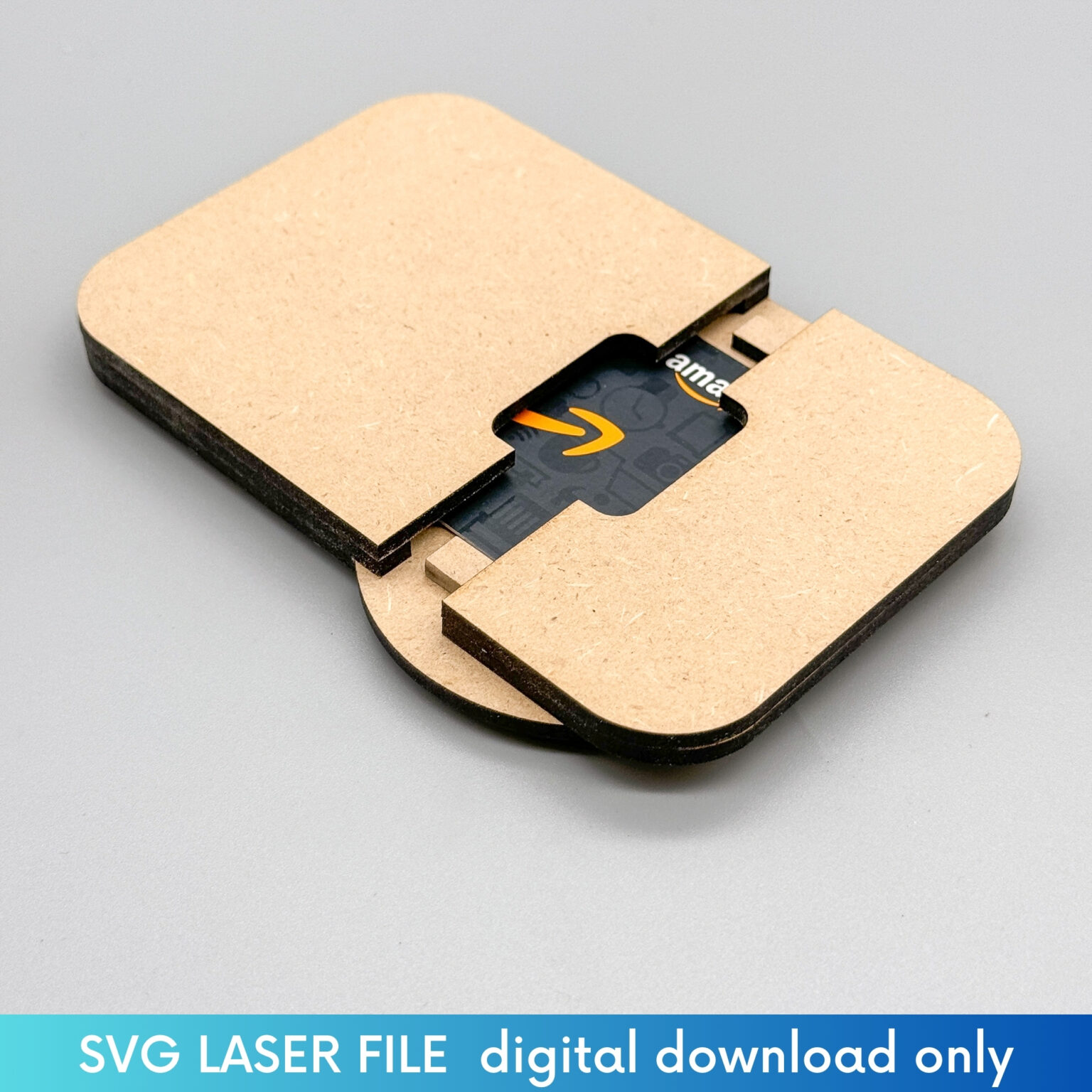 Golf themed Gift Card Holder Laser File